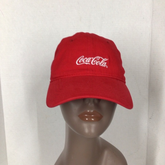 Coca Cola | Accessories | Coca Cola Red Baseball Cap With Adjustable ...